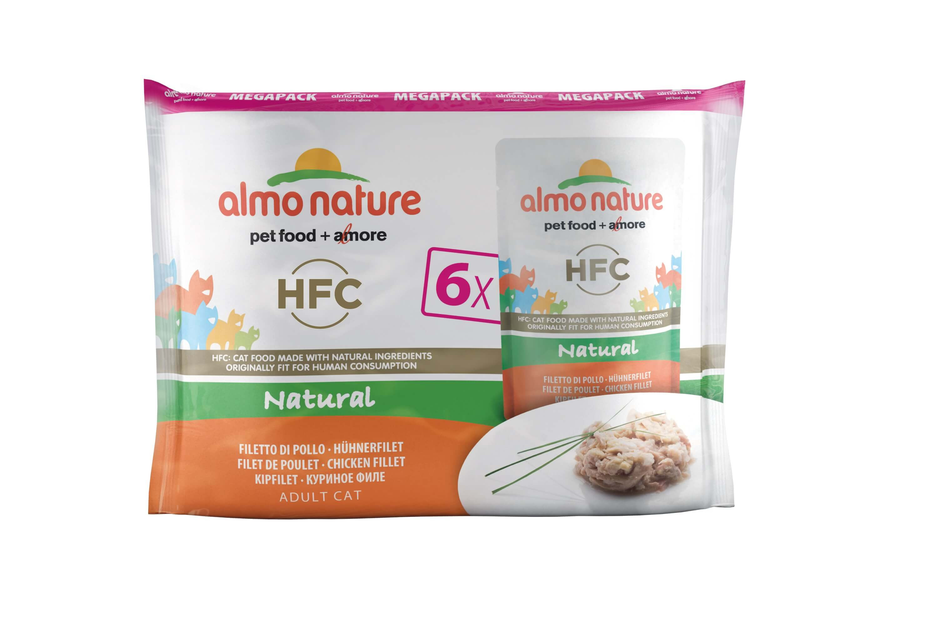 Almo Nature HFC Natural Kyllingebryst vådfoder til katte